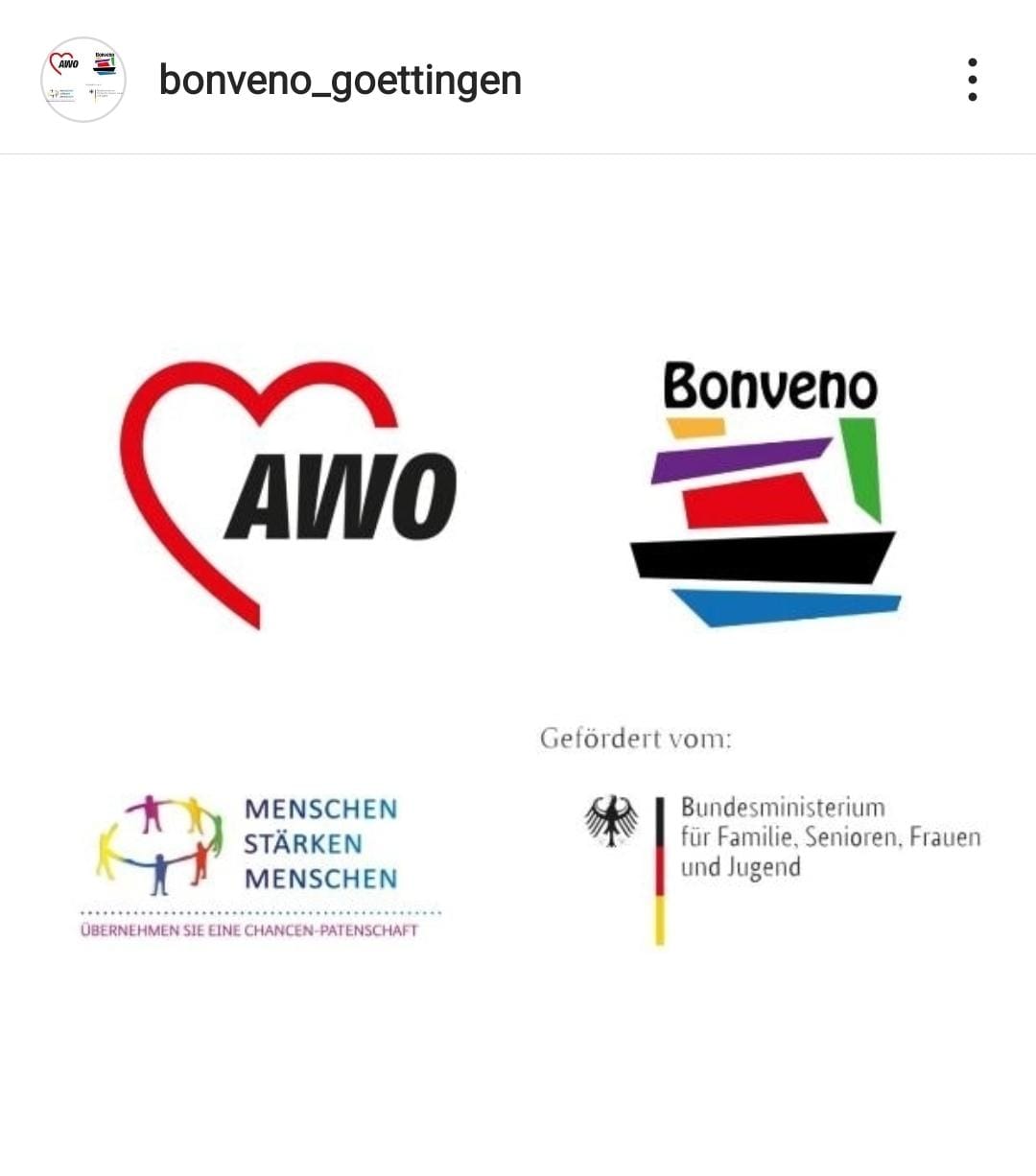 Bonveno-Patenschaften bei Instagram – Bonveno Göttingen gGmbH