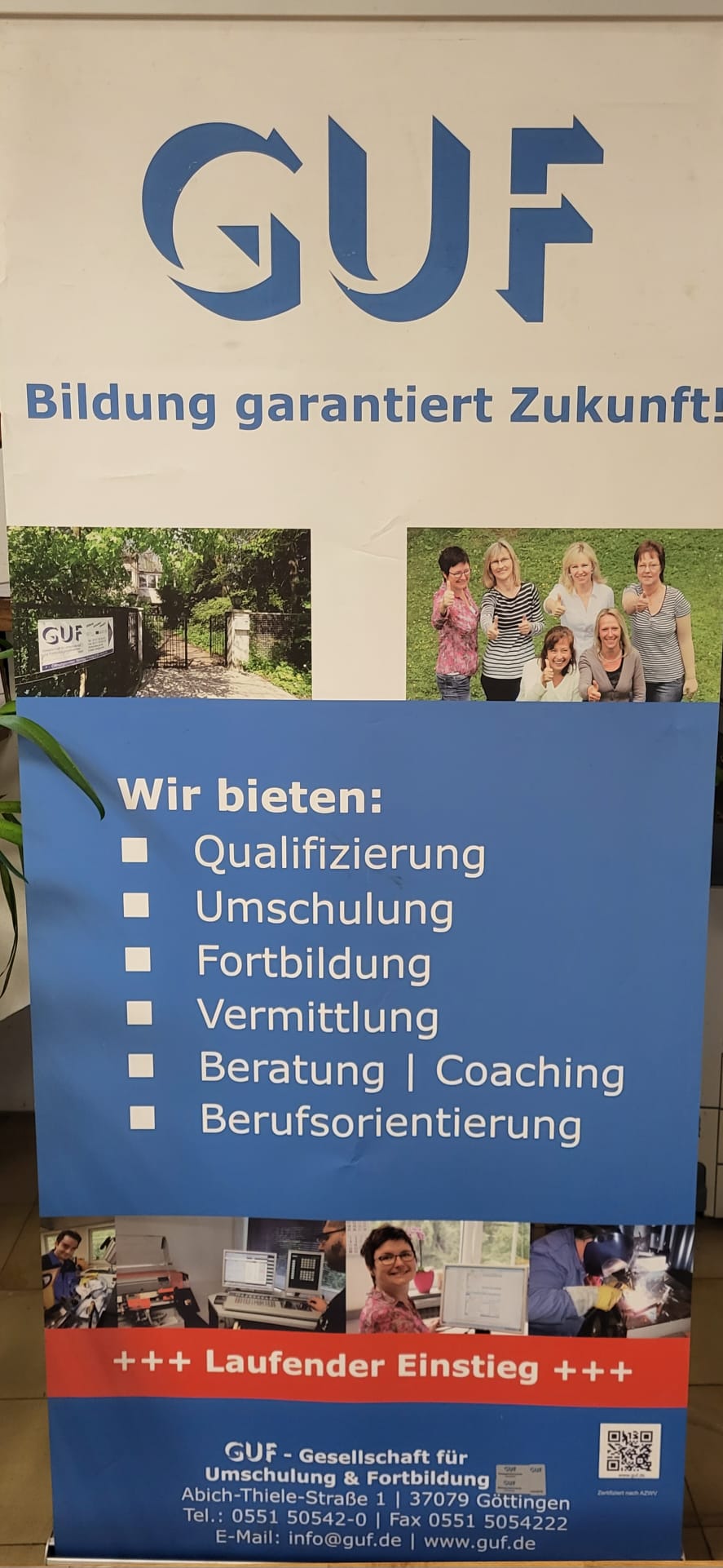 Über den Berufseinstieg – „Deutsch zum Anfassen“ bei der GUF – Bonveno ...